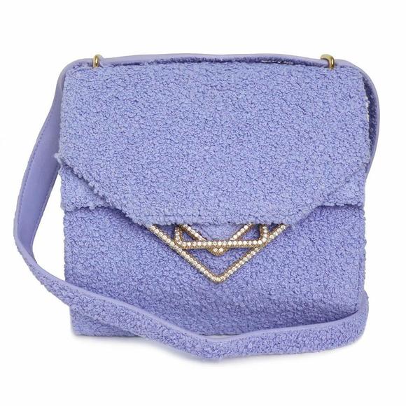 Bottega Veneta | Bags | Bottega Veneta Clip Shoulder Bag Lambskin ...